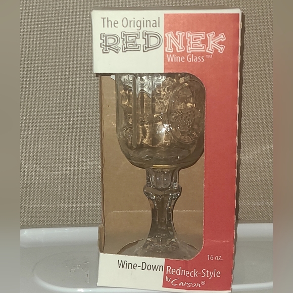 carson home accents | Dining | The Original Redneck Wine Glass | Poshmark